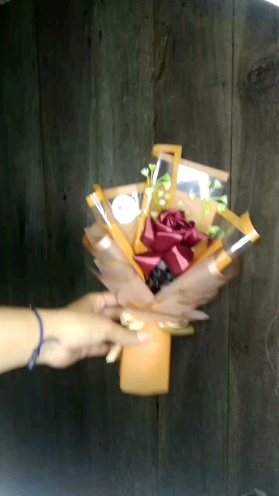 Buket Bunga Mini Buket Single Rose Buket Mini Suvenir Pernikahan Kado ...