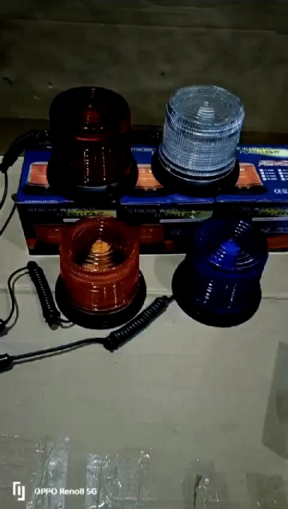 lampu rotary/ lampu proyek/ lampu strobo flash SL331 12-24volt DC blitz ...