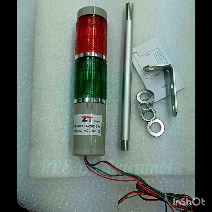 (แพ็ค1ตัว) LTA-205-2W LED 2ชั้น ไฟกระพริบ Tower light มีโวลต์ 12VDC ...