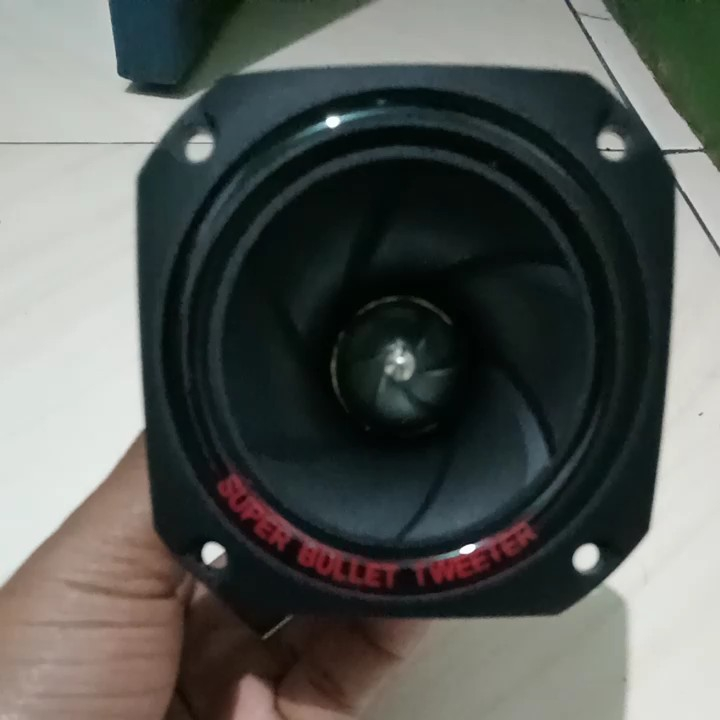 ORIGINAL SPEAKER SUPER BULLET TWEETER PIEZOO PASIF SPX MINI TREBEL ...