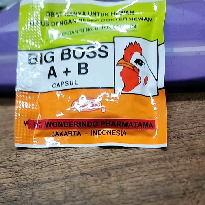 BIG BOSS A+B obat birahi ayam tarung vitamin hormon breeding ayam dan ...