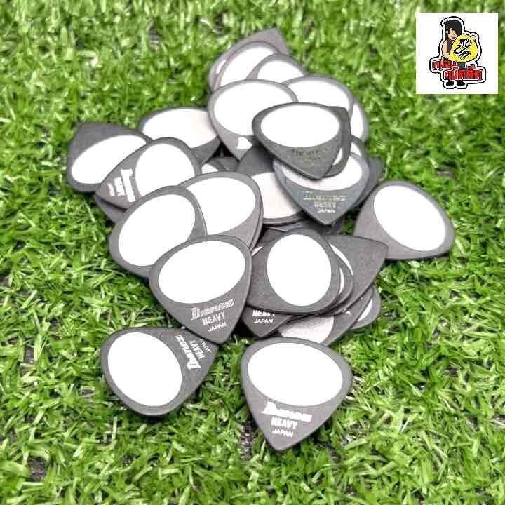 ปิ๊กกีตาร์ 3 ชิ้น แท้ 100% ปิ๊กกีต้าร์ IBANEZ Sand Grip Wizard Heavy มี ...