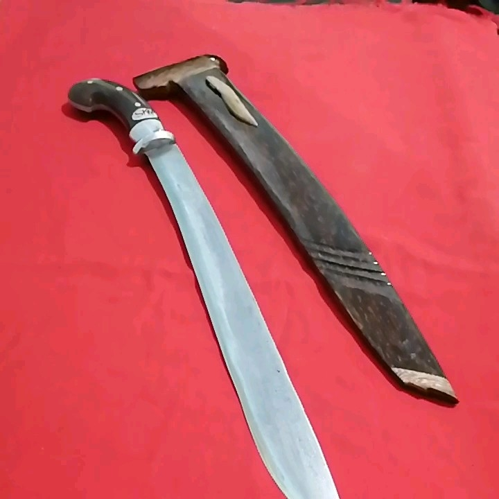 Golok sembelih super tajam Panjang baja per fulltang kayu aren | Lazada ...