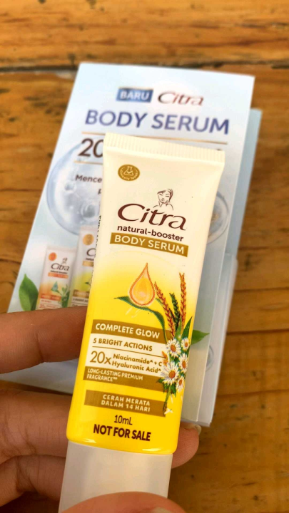 Citra Natural Booster Body Serum 10ml Complete Glow | Lazada Indonesia
