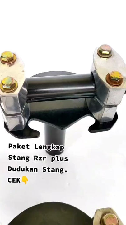 Dudukan Stang / Adaptor Stang Universal Honda Yamaha Matic Bebek Modif ...