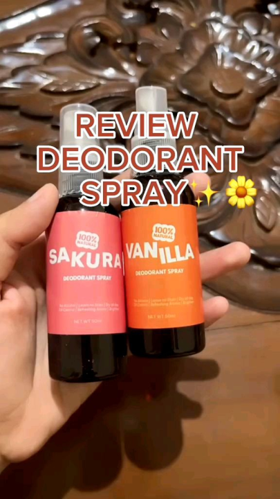 JENNSKIN NATURAL DEODORANT SPRAY 50 ML(harga by 1 get 1) | Lazada Indonesia