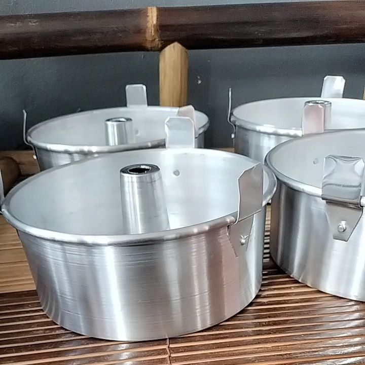 loyang chiffon lurus tebal / Chiffon cake lurus/ chiffon cake press ...