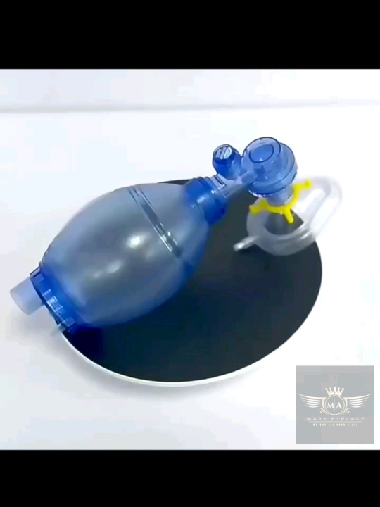 LARGE 1000 ML AMBU BAG BVM/BAG VALVE MASK EMERGENCY RESUSCITATOR ...