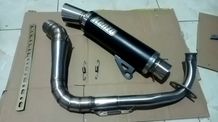 knalpot racing Corong copy WRC inlet 38 dan inlet 50 Mio beat Vario ...