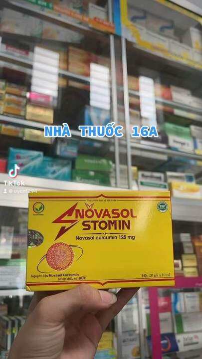 GÓI NGHỆ NOVASOL STOMIN - MIỄN PHÍ VẬN CHUYỂN - NGHỆ NANO CURCUMIN BẢO ...