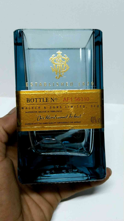 แก้ว blue label แก้วตัดจากขวดบลูเลเบิ้ล | Lazada.co.th