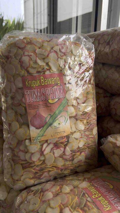 Kerupuk bawang tunas prima 5kg | Lazada Indonesia
