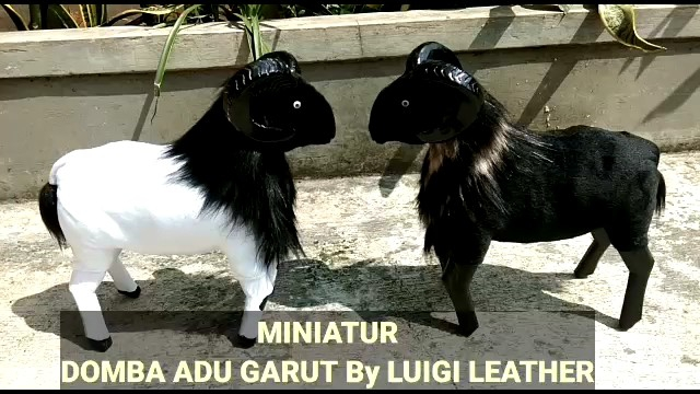 KOJO GARUT/ 2pcs lebih murah! DIY KERAJINAN TANGAN DOMBA JANTAN ADU ...