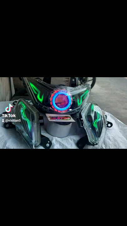 (HIJAU) REFLEKTOR PLUS SEIN RUNING HONDA ALL NEW BEAT CBS BEAT DELUXE ...