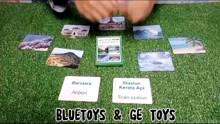 GAZ TOYS FLASH CARDS PENGETAHUAN DASAR MENGENAL ALAM DAN TEMPAT UMUM ...