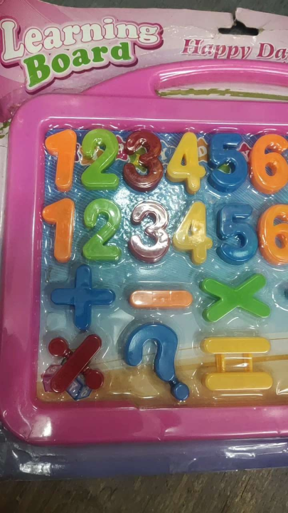 Interactive Magnetic Alphabet and Numbers Learning Board for Kids ...