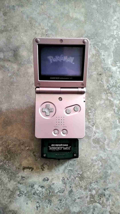 Nintendo Gameboy Advance GBA SP AGS-001 Pearl Pink Brighter Screen ...