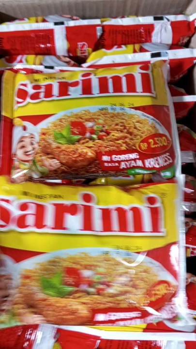 MIE SARIMI - Sarimi Goreng Ayam Kremes isi 16pcs (1kg) | Lazada Indonesia