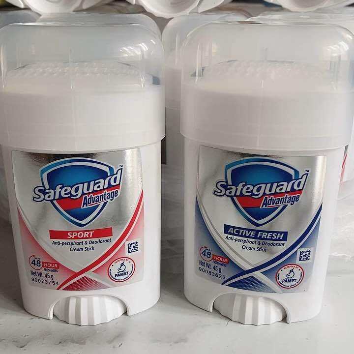 Safeguard Advantage Active Fresh anti-perspirant & deodorant Cream ...