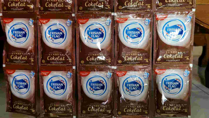 Susu bendera Frisian Flag Kental Manis sachet/Susu Kental Manis/Susu ...