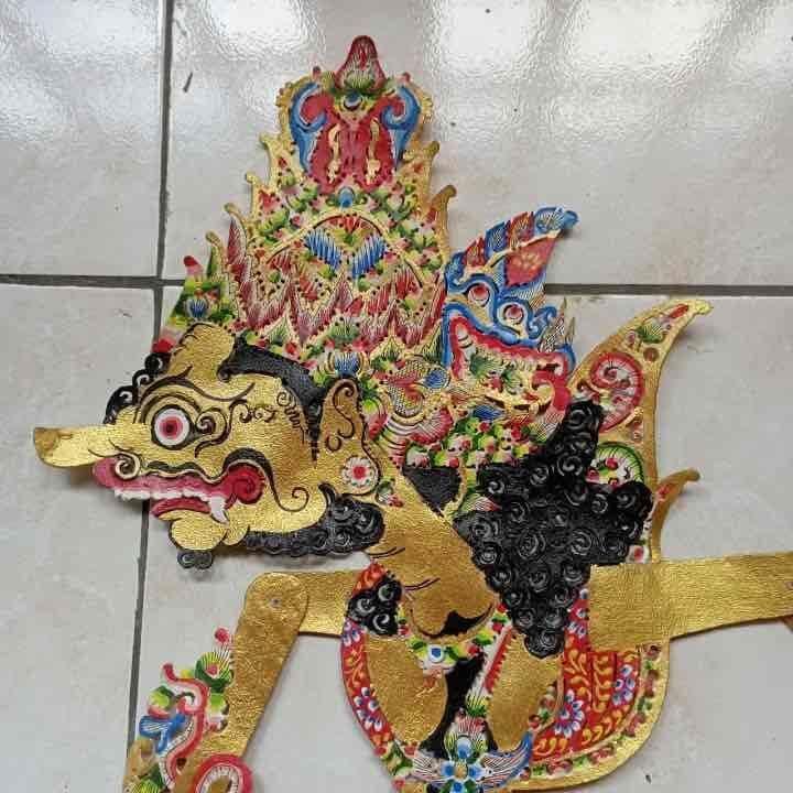Wayang Kulit Asli Ratu Sabrang/Patih Sabrang Alusan Ukuran Standar ...