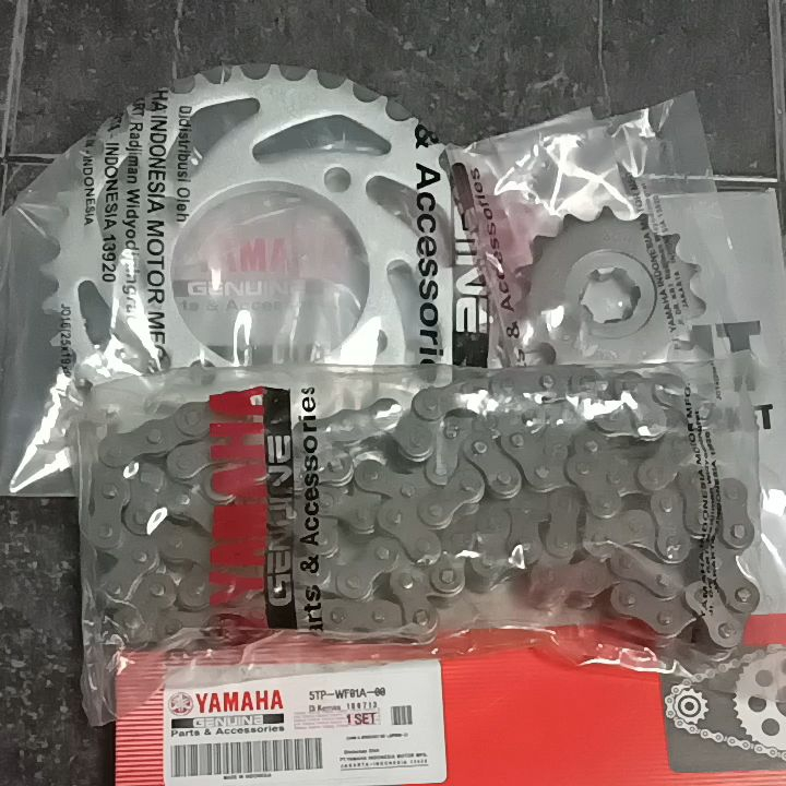 GEARSET GIRSET GEAR GIR SET RANTAI RODA JUPITER Z VEGA R OLD NEW ORI ...