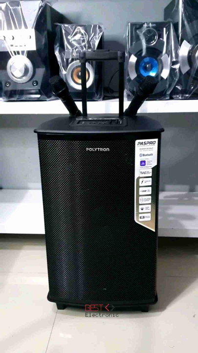 SPEAKER MEETING POLYTRON PAS PRO 10F6 PASPRO 10F6 SPEAKER PORTABLE ...
