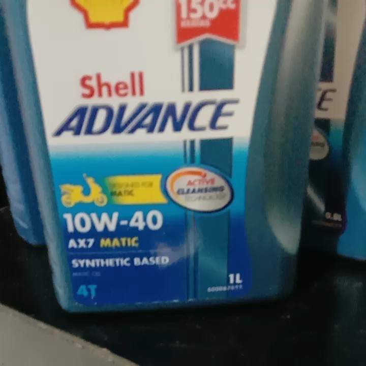 Oli Shell ADVANCE 10W-40 AX7 MATIC 1L | Lazada Indonesia