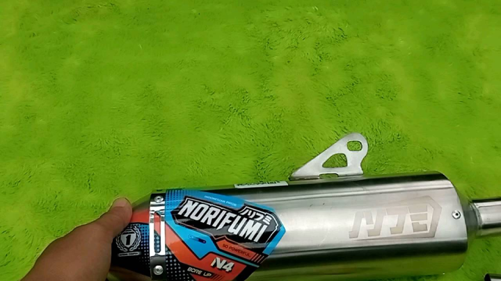 Knalpot Norifumi N4 full stainless & full system leheran bending. Bisa ...