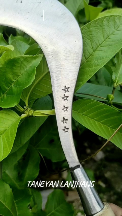 Arit rumput yang paling tajam cap lima bintang / Arit rumput full baja ...