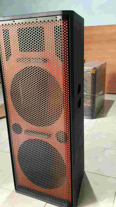 Box 15 inch double box speaker sr 15 inchi dua lubang | Lazada Indonesia