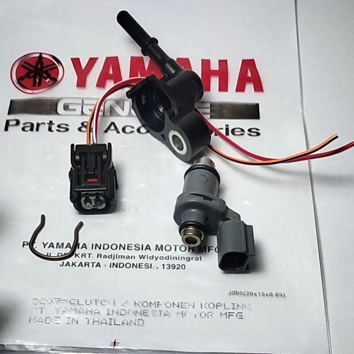 injektor injector assy 6 hole yamaha vixion , r15 ,mx king, byson ...