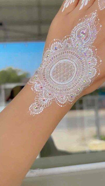 HENNA INSTAN / HENNA TEMPEL / HENNA WEDDING / HENNA SERIES WHITE ...