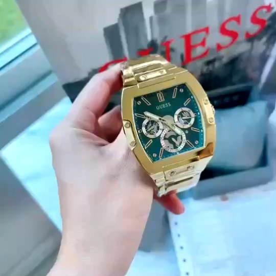 ประกัน CMG นาฬิกาข้อมือ Guess Phoenix Stainless Steel Men's Watch Green ...
