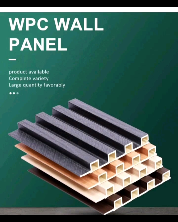 WPC wall panels fluted Sample 30cm x 16.8cm x 2.3cm and 50cm x 16.8cm x ...