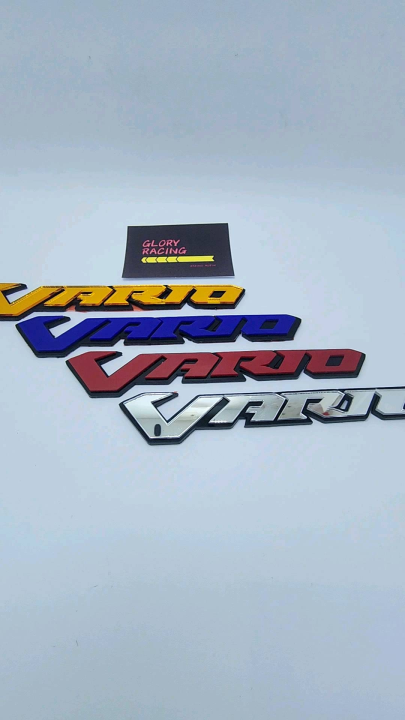 Emblem Logo Vario Akrilik Free Double Tape - Emblem Mirror Akrilik ...