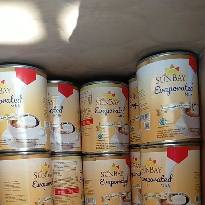 susu evaporasi sunbay 1 karton/KHUSUS GOJEK | Lazada Indonesia
