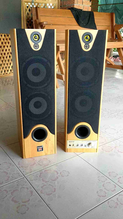 ลำโพงคาราโอเกะ SAGA Digital Karaoke Amplifier Sound System 3000W P.M.PO ...