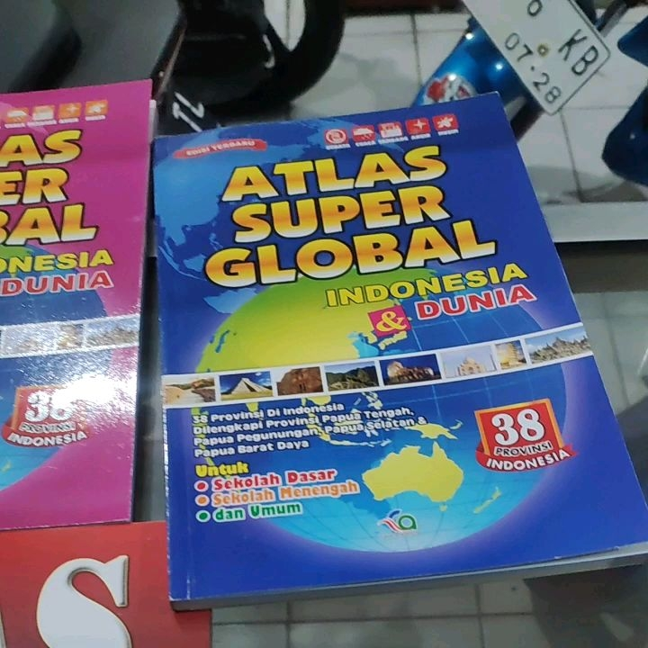 Atlas indonesia dan dunia. 38 Propinsi terbaru dan terlengkap. ukuran ...