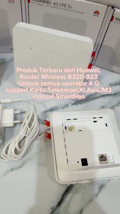 Router Huawei 4G LTE B320 Wireless 4G CPE 5s 300Mbps All Operator | Lazada Indonesia