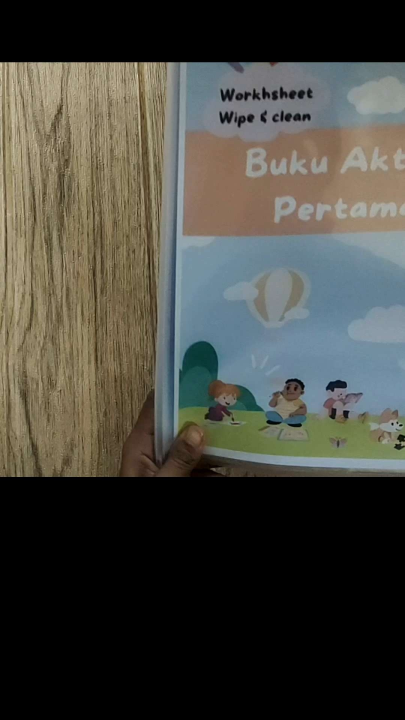 BUKU AKTIVITAS PERTAMAKU WORKSHEET WIPE AND CLEAN buku pra paud dan pra ...