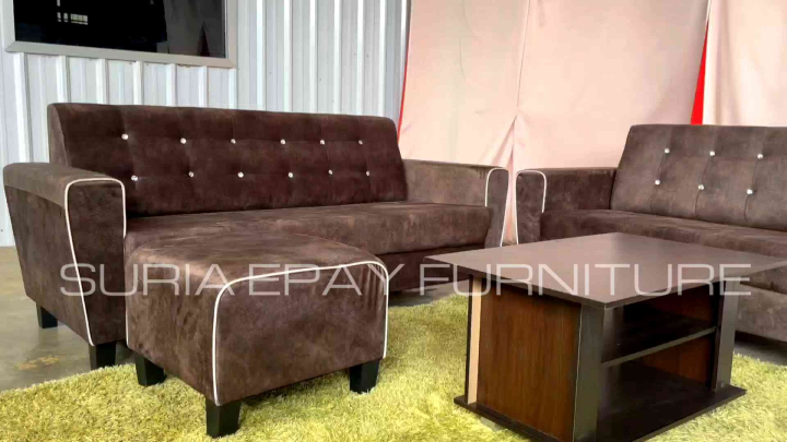 Sofa Set 2 + 3 seaters kain baldu/ Velvet sofa set | Lazada