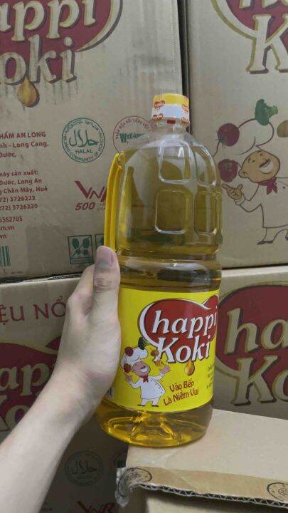 Thùng Dầu Happy Koki 2Lít | Lazada.vn