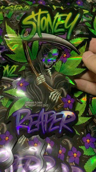 Stoney Reaper Mylar Ziplock bag 3.5 grams | Lazada.co.th