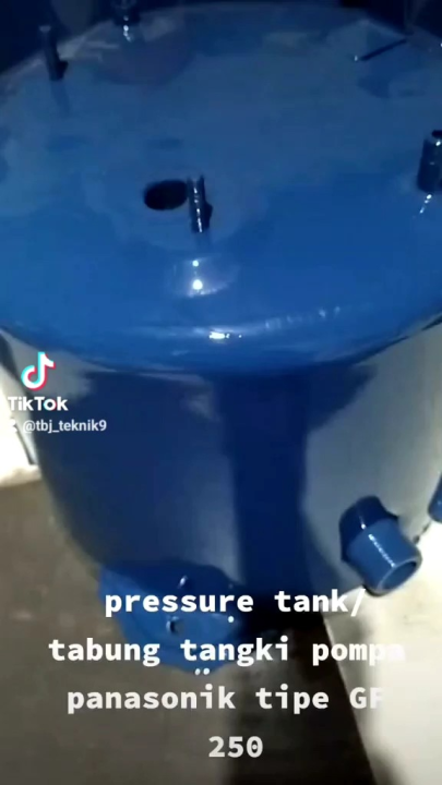 pressure tank/tangki pompa panasonic (national) tipe GF 250 | Lazada ...