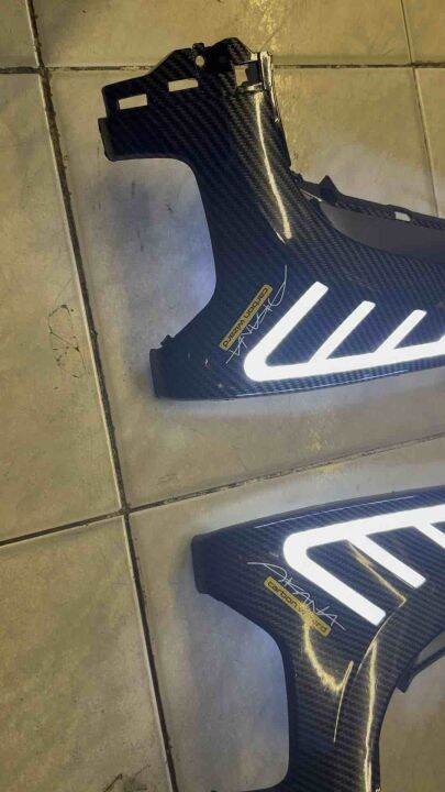 NMAX V2 SIDE PANEL CARBON WITH LED LIGHT | Lazada PH