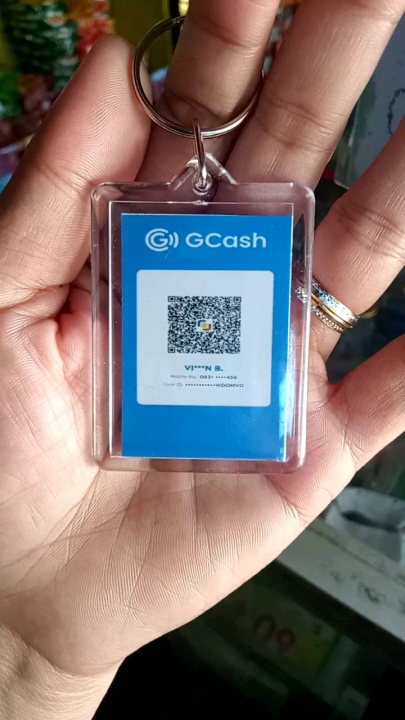 Gcash Qr code keychain style waterproof | Lazada PH