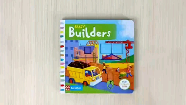 Campbell Busy Builders Push Pull Slide Board Book | Lazada Indonesia