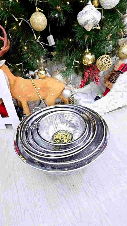 Rổ tròn inox 304 , rổ inox tròn đa năng Hồng Phước Thanh | Lazada.vn