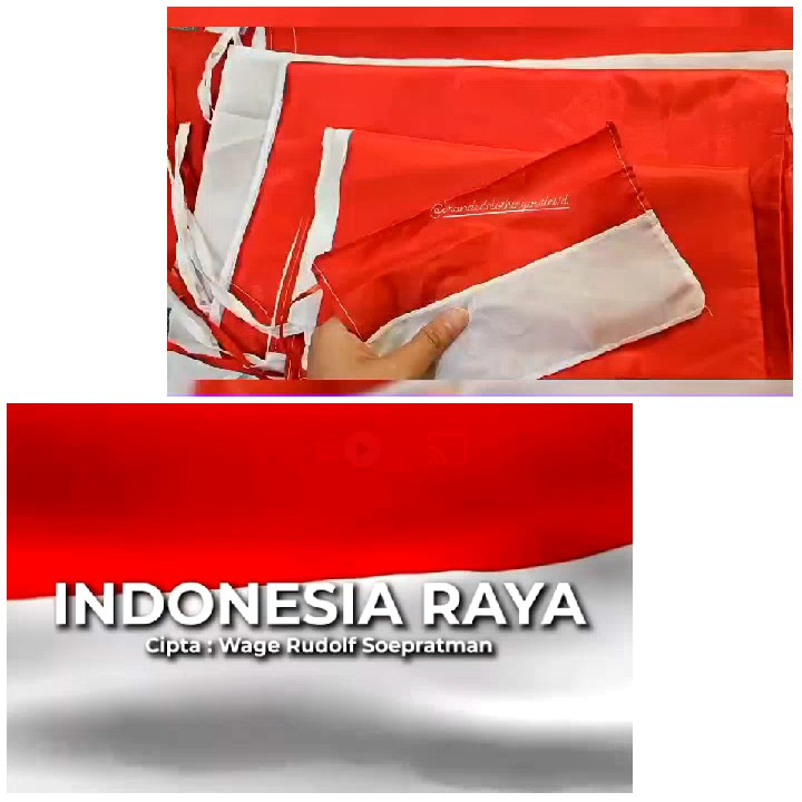 BENDERA MERAH PUTIH / BENDERA INDONESIA / BENDERA MOTOR MOBIL / BENDERA ...